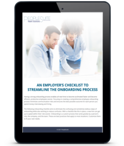 Get Your Streamlined Onboarding Checklist | PeopleSuite Talent Solutions